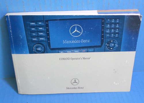 07 2007 Mercedes Benz Comand Navigation System owners manual | eBay