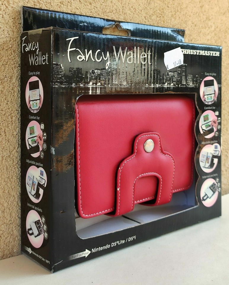 1X Fancy Travel Wallet Nintendo DS Lite Case New 4 Colors Eco Leather ...