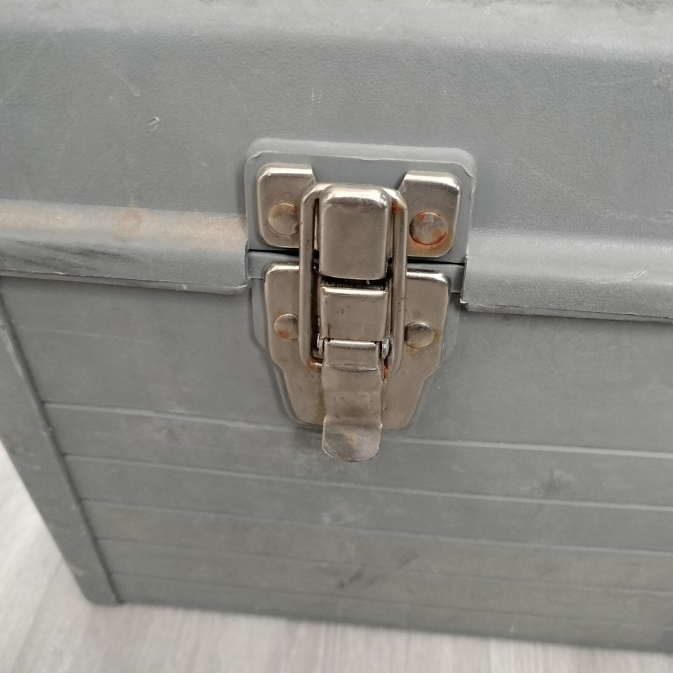 Craftsman 22 inch Gray Tool Box Chest Plastic Container Vintage | eBay