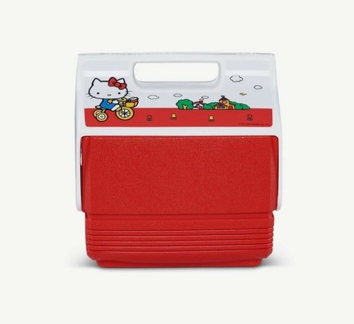 Hello Kitty Igloo Cooler Mini Playmate 4QT RED Lunch Picnic Limited ...