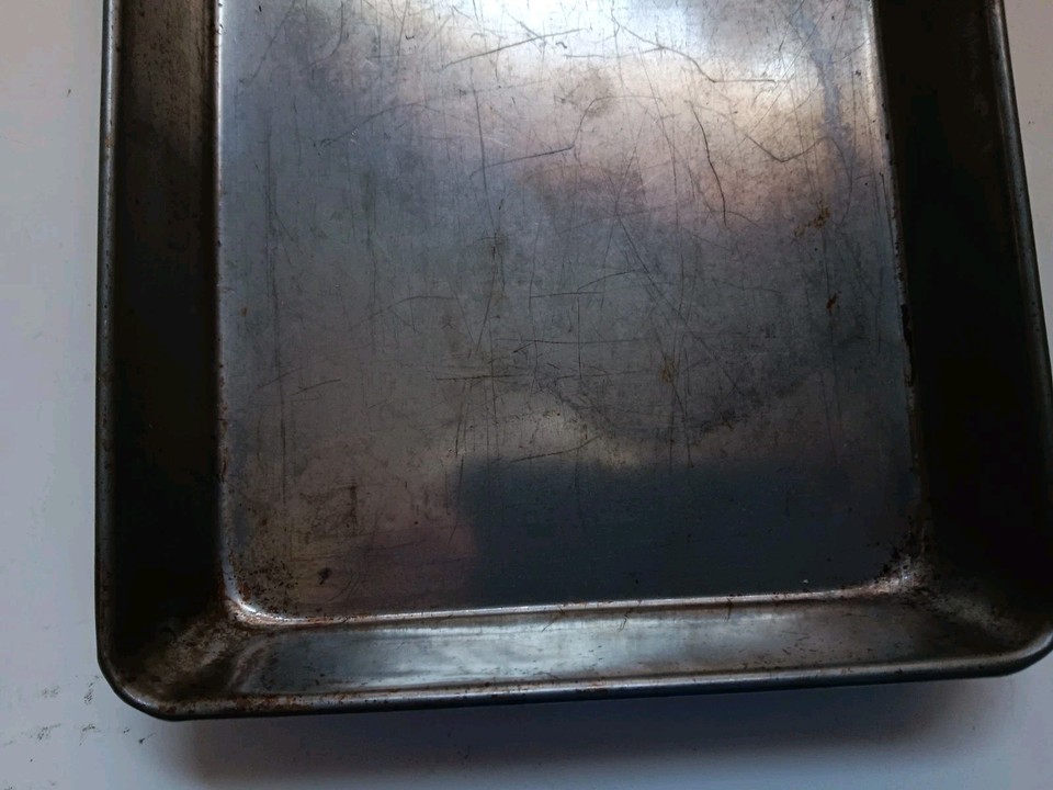 Vintage Bake King Steel Cake Pan 7 1/4 x 11 1/4 x 1 3/8 inches - No ...