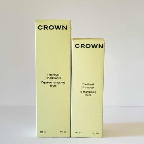 Crown Affair - The Ritual Shampoo (8.1 fl oz) & Conditioner (7.4 fl oz ...