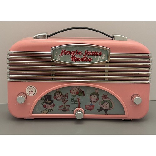 Mr. Christmas Jingle Jams Radio Pink Retro Look Holiday Christmas ...
