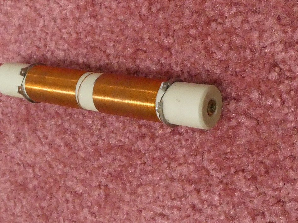 New Amp Supply Heathkit Ceramic Plate Choke 175uH 5-1/4" x 3/4" 1/4"-20 ...