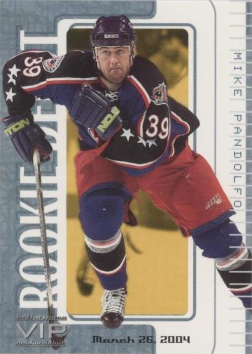 2003-04 In the Game VIP Rookie Debut - Mike Pandolfo #148 /32 (RC) for ...