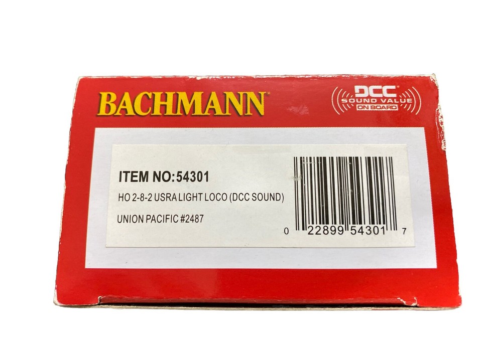 NEW Bachmann 2-8-2 USRA Light Locomotive Union Pacific #2487 | Item No ...