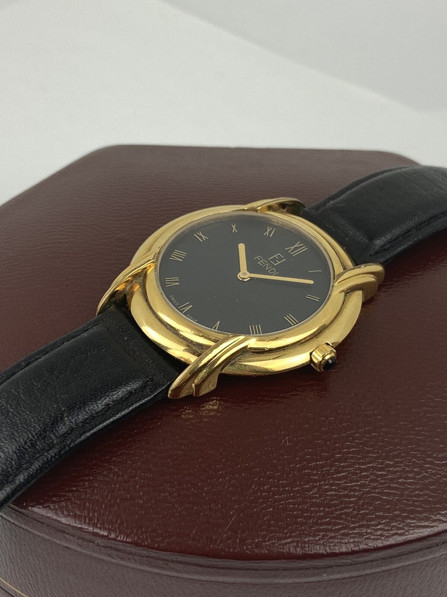 GENTLEMEN'S FENDI GOLD TONE WATCH - SWISS MADE QUARTZ WATCH GENTLEMEN'S FENDI GOLD TONE WATCH - SWISS MADE QUARTZ WATCH