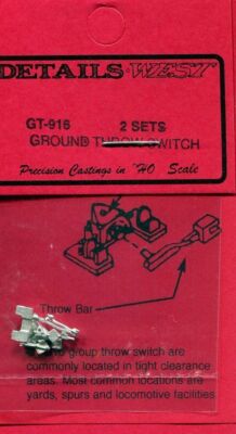 Details West 916 x HO Ground Throw Switch | eBay