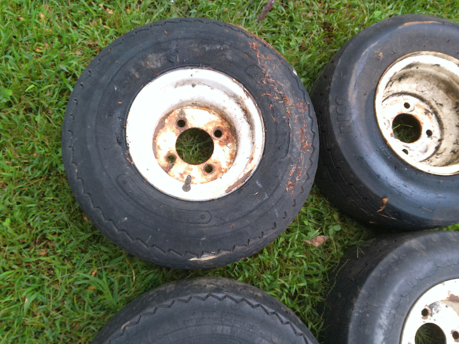 Lot of 4 Yamaha Gas 4 Stroke Golf Cart G2 Wheels | eBay