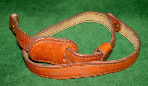 Vintage 1" Leather European Style Rifle Sling 35" Long | eBay