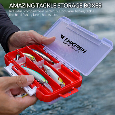 Fishing Tackle Box Organizer Small Tackle Box Double Sided Tackle Box S ...