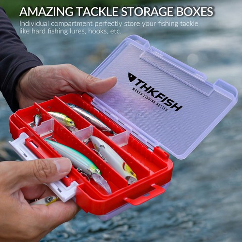 Fishing Tackle Box Organizer Small Tackle Box Double Sided Tackle Box S ...