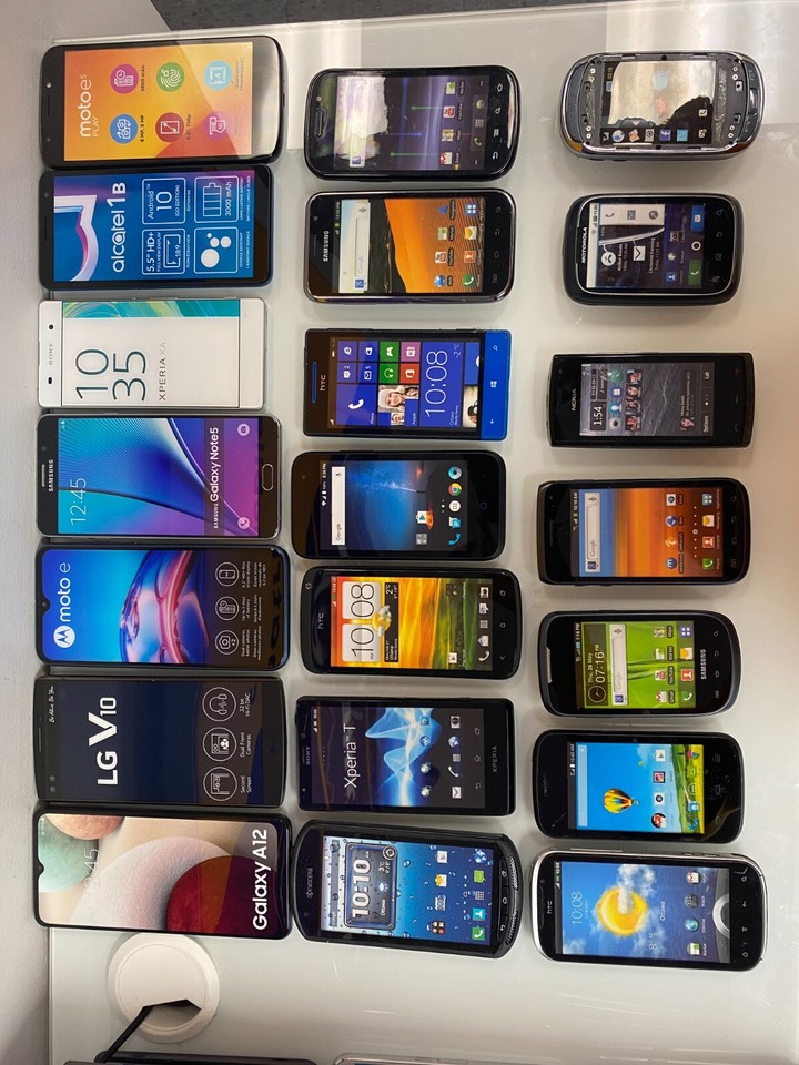 Dummy Display Non Working Demo Phones LOT Tablet Smartphone Flip phones ...