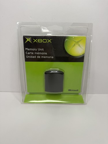 Original OG XBOX Memory Unit Official Brand New Factory Sealed X08 ...