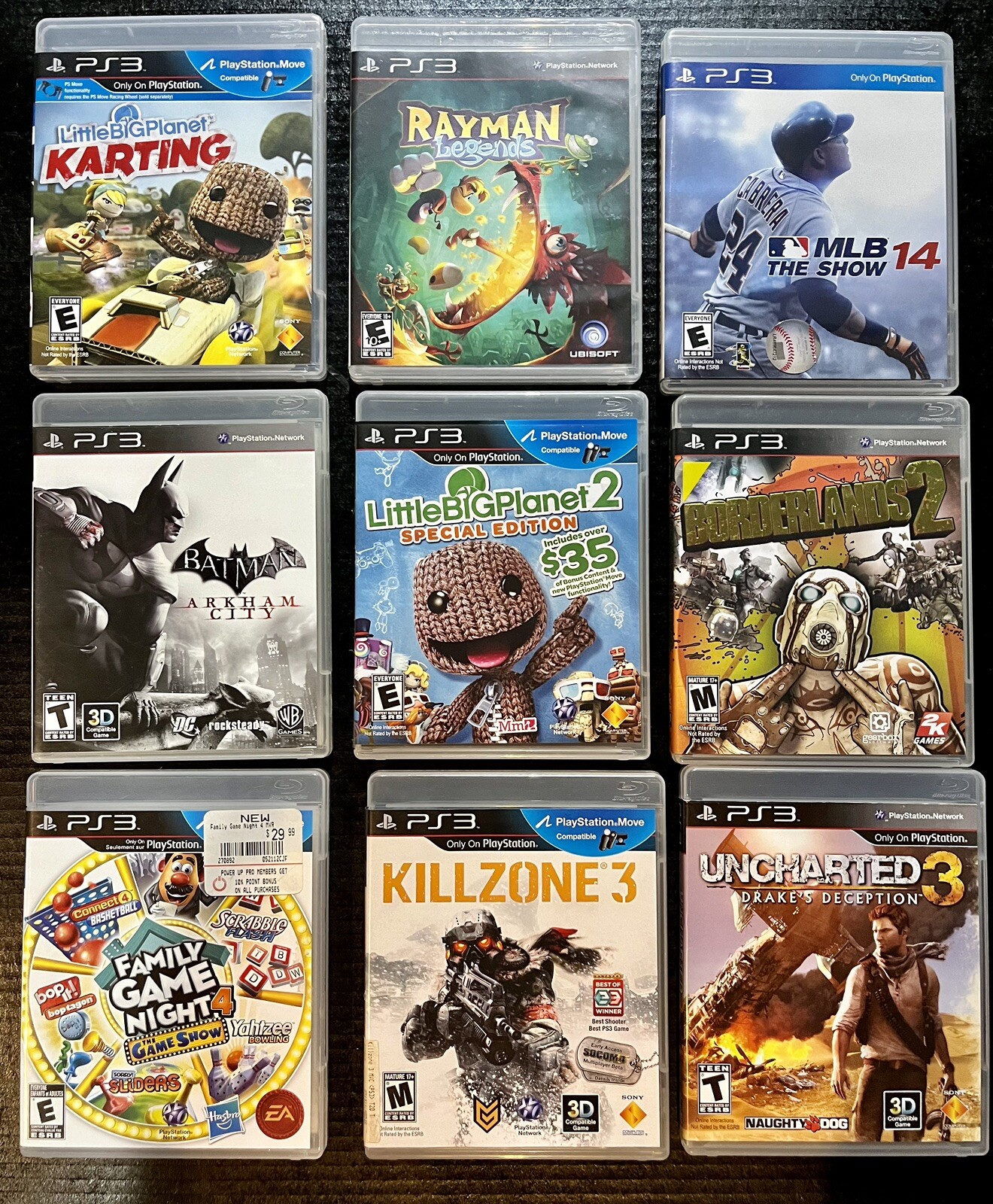 PS3 Games Lot Of 9 Discs with Cases Sony PlayStation | eBay