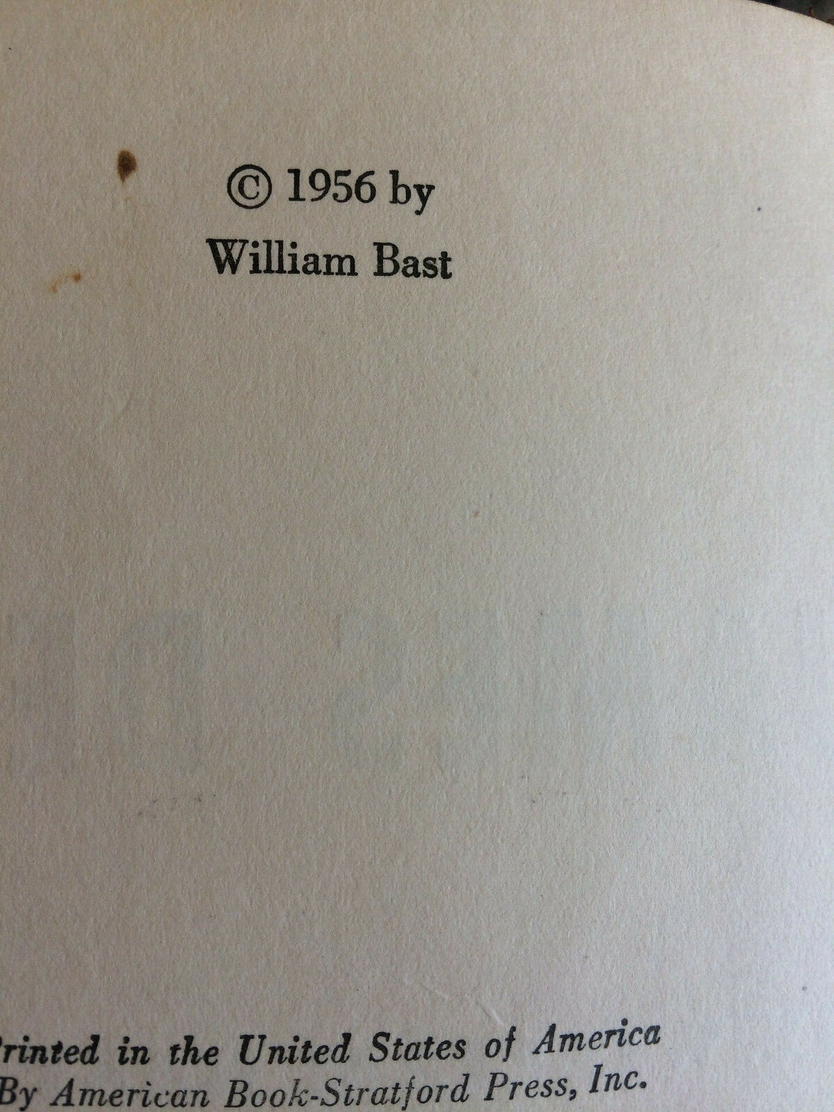 James Dean: A Biography by William Bast 1956 hardcover 1st edition ...