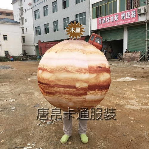 Easter The Earth Jupiter Satellite Mascot Costume Suits Cosplay Party ...