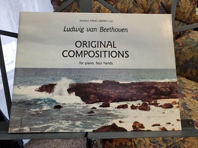 Ludwig Van Beethoven Original Compositions For Piano, Four Hands | eBay
