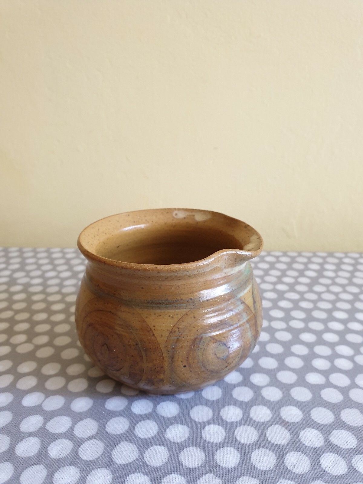 Vintage Alvingham Studio Pottery. Sauce Pot | eBay UK