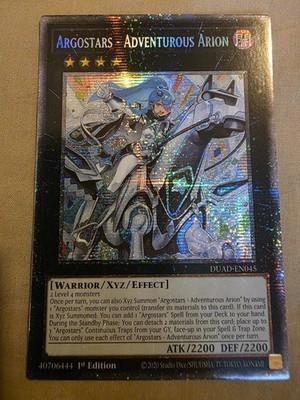 Argostars - Adventurous Arion Starlight Rare DUAD-EN045 | eBay