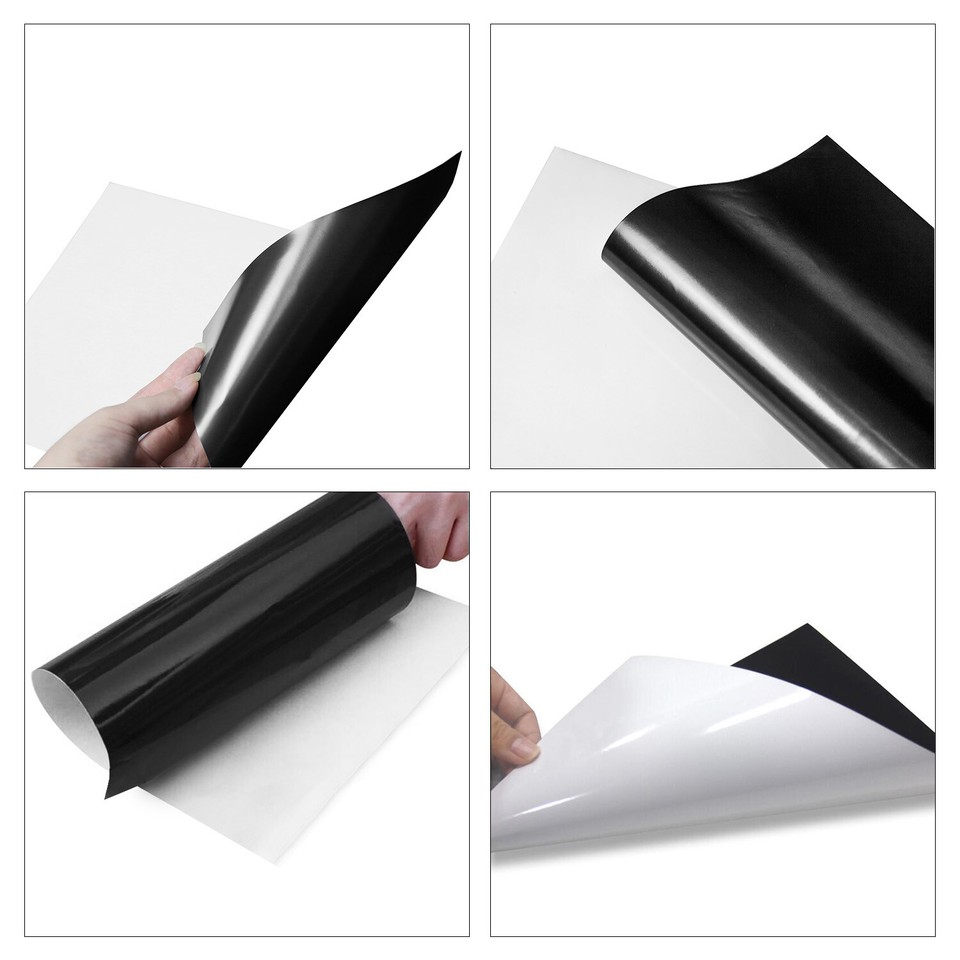 Printable Magnet Sheets Magnetic Photo Paper 8.5x11 Matte Inkjet Laser ...