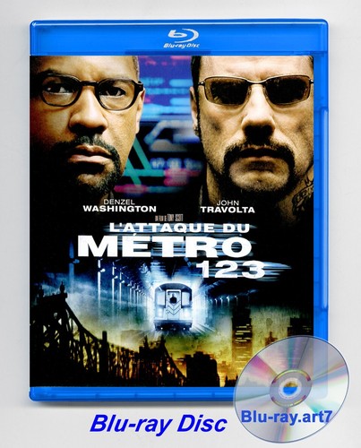 Blu-ray : L'ATTAQUE DU MÉTRO 123 - Denzel Washington - John Travolta | eBay