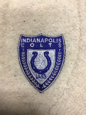 3 INDIANAPOLIS COLTS VINTAGE PATCHES BRAND NEW CONDITION AND HARD TO ...