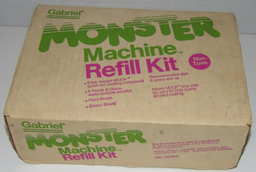 Vintage 1977 Gabriel Monster Machine Refill Kit NOS New Unopened No ...
