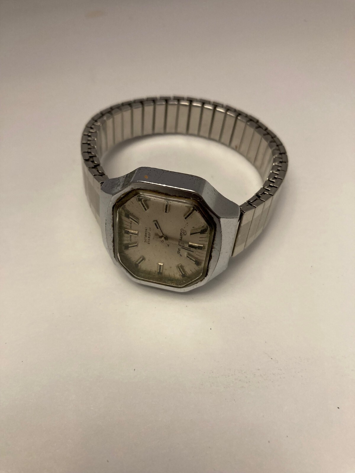 Rare PIERRE DUVAL 1970s Incabloc 17 Jewel Manual Wind Bracelet Watch ...