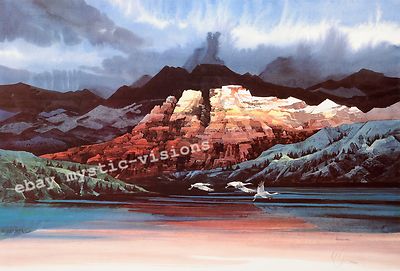 Michael Atkinson MOUNTAIN LAKE Signed & Numbered w/coa Limited Edition ...