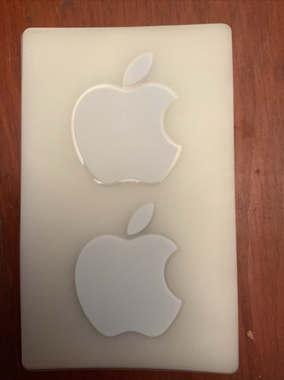 2pack Of White Apple Logo Sticker Decal | eBay