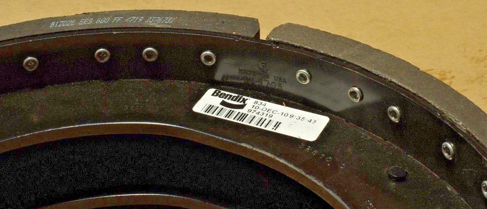 Bendix Brake Shoe 974319 974319N DANA SPICER 974319N OSHKOSH HEMTT ...