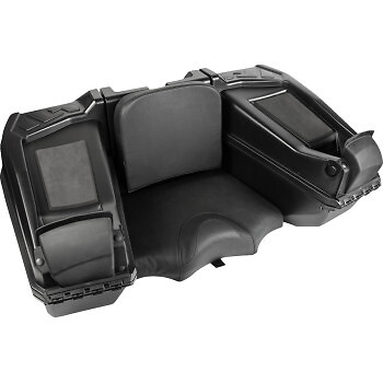 Kimpex Nomad Plus ATV Rear Rack Storage Trunk Backrest Passenger Seat ...