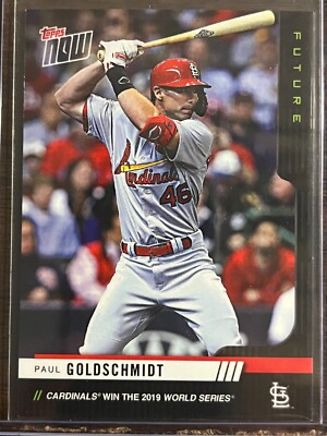 2019 Topps Now Future #77 Paul Goldschmidt St. Louis Cardinals | eBay