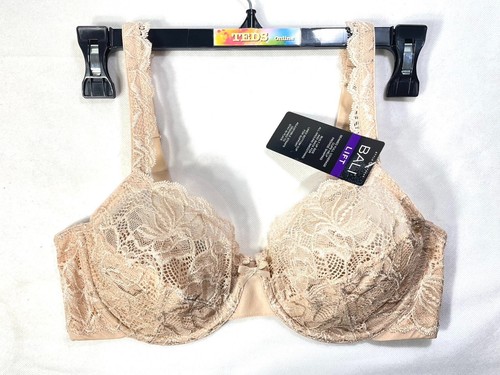 NWT Bali Women's 38C Lace Desire 2-Ply Underwire Comfort Bra DF6543 ...