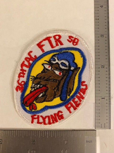 Handmade, RARE/ORIGINAL/AUTHENTIC US Air Force 36th TAC FTR Sqdn ...