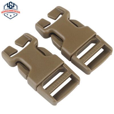 Tactical 1" QASM SRB Buckle Quick Mount Side Buckle Webbing Attach ...