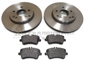 MERCEDES C CLASS W203 C203 C200 C220 CDi FRONT BRAKE DISCS & MINTEX ...