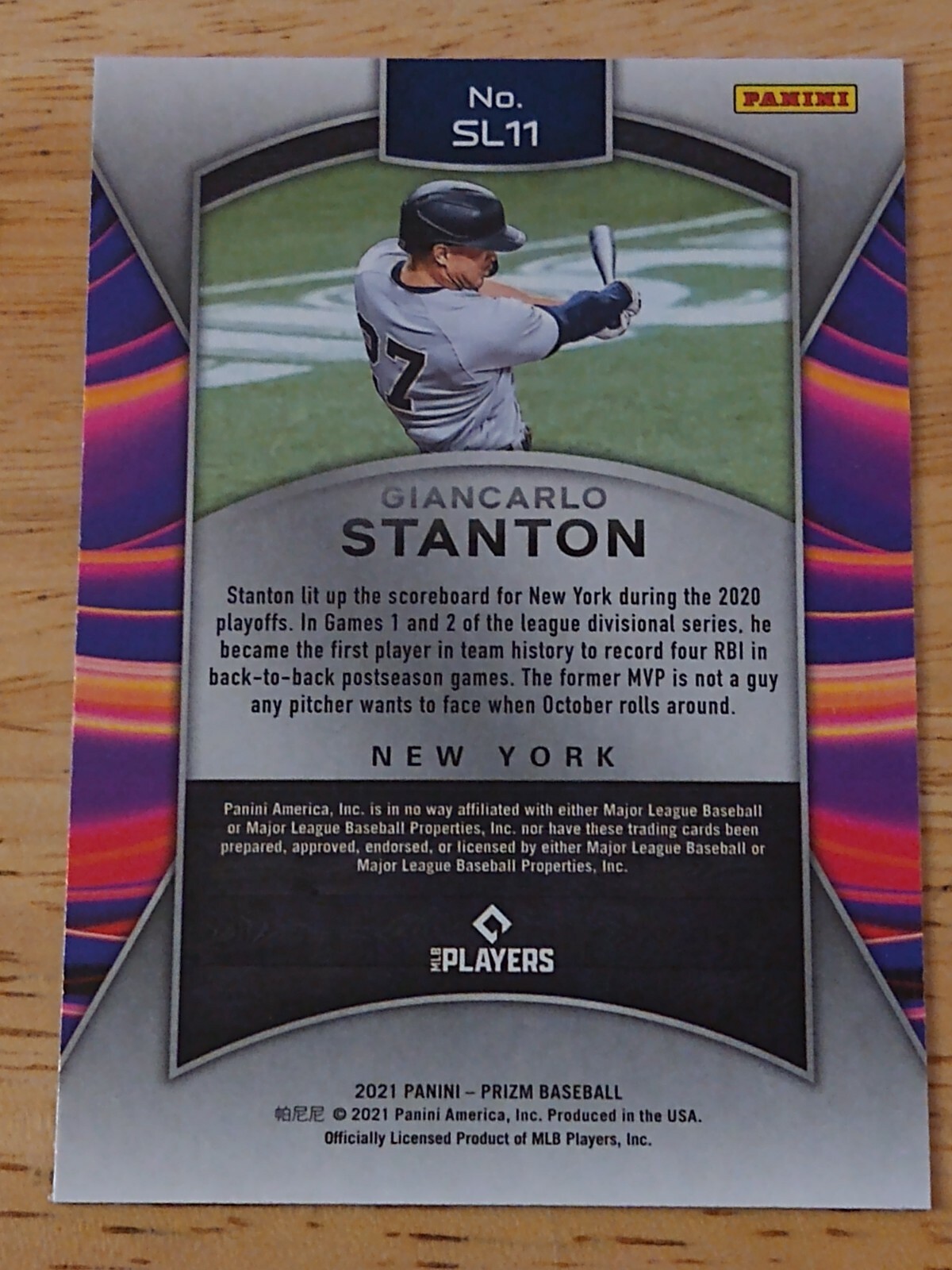 2021 Panini Prizm - Sluggers #SL11 Giancarlo Stanton for sale online | eBay