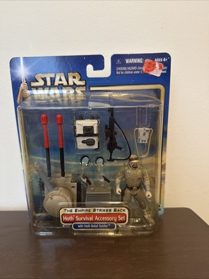 STAR WARS SAGA HOTH SURVIVAL ACCESSORY SET WITH HOTH REBEL SOLDIER | eBay