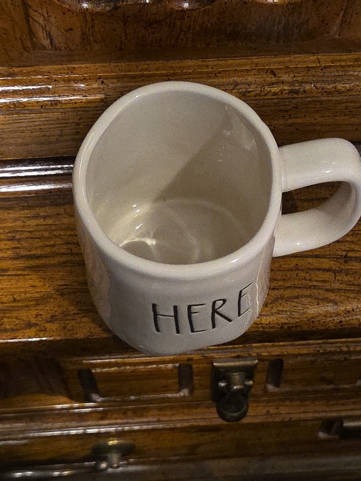 Ray Dunn "Here" Coffee Mug Artisan Collectible By Magenta White | eBay