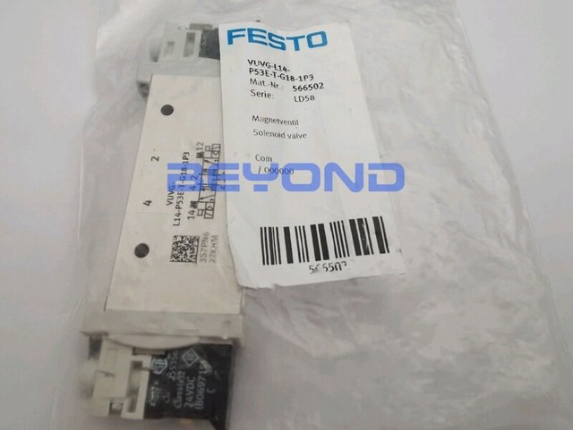 1PC FOR FESTO solenoid valve VUVG-L14-P53E-T-G18-1P3 566502 for sale ...