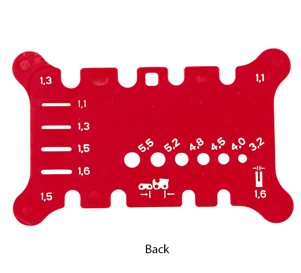 Oregon Chainsaw Bar & Chain Pitch Gauge File Measuring Tool 556418 | eBay