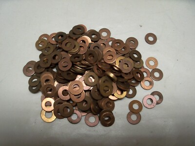 #8 Silicon Bronze Flat Washer VINTAGE Made in US Qty 50 | eBay