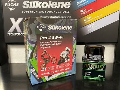 BMW R1200GS LC OIL AND FILTER FULLY SYNTHETIC SILKOLENE 2013 TO 2018 ...