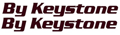 2 RV TRAILER BY KEYSTONE LOGO GRAPHICS DECALS -L-50 | eBay