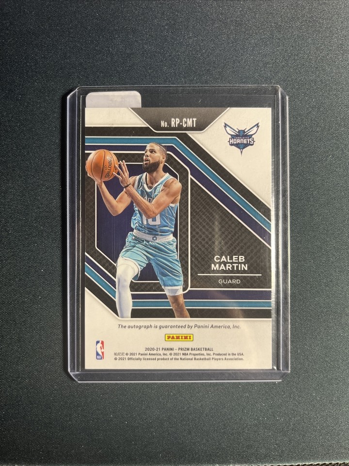 2020-21 Panini Prizm Caleb Martin Auto Penmanship RC Autograph RP-CMT ...