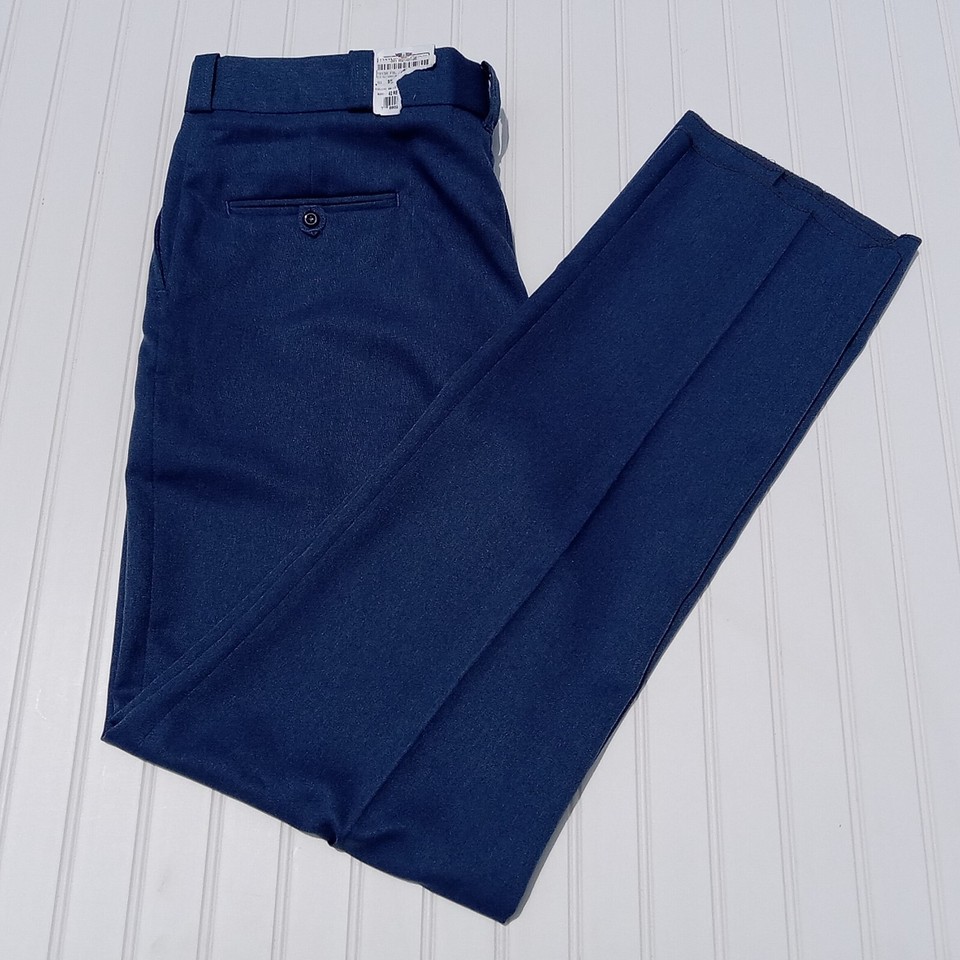 Flying Cross Uniform Pants Mens 52 French Blue Unhemmed Garbadine NWT ...