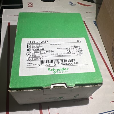 Schneider Electric LC1 D12U2 Contactor, 3P, A/c 220/440v | eBay