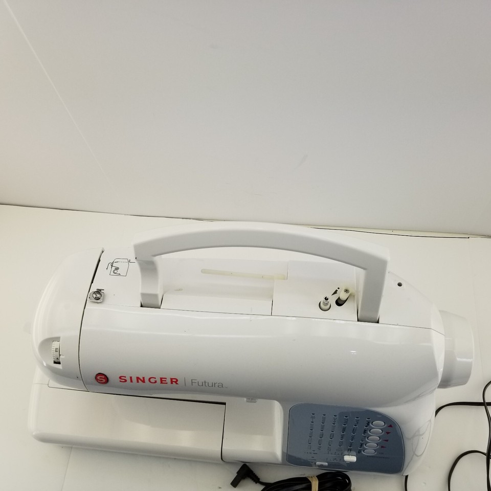 Singer Futura Embroidery Sewing Machine XL 400 Model Pedal and cable | eBay